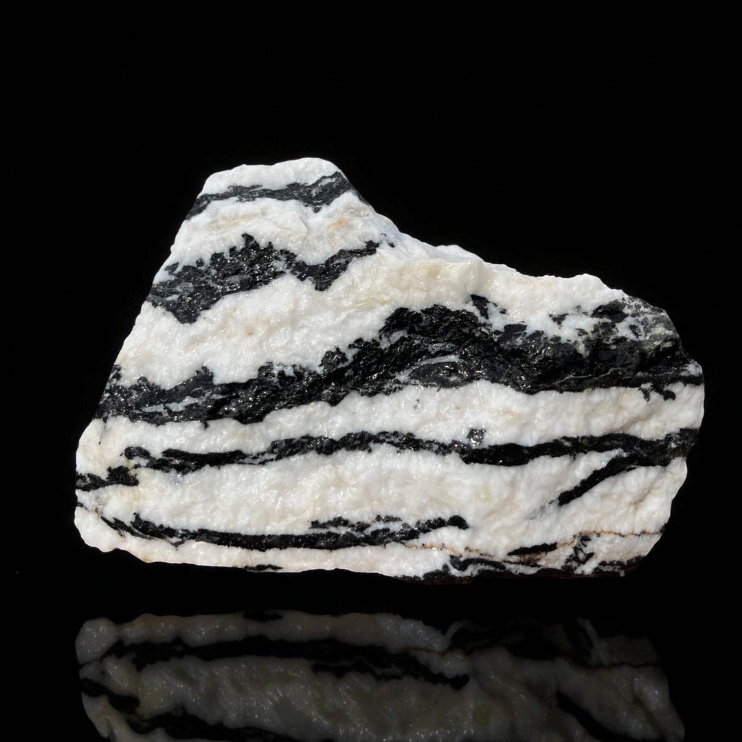 Natural Raw Utah Zebra Stone Specimen Healing 3lbs 6.2oz 6.75x3.75x4.5 ...