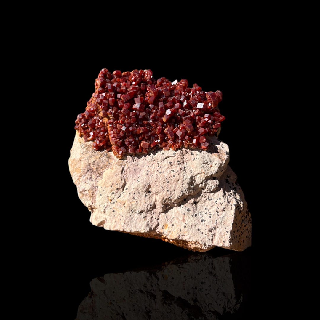 Natural Raw Vanadinite Crystal Specimen Metaphysical Healing Lapidary ...