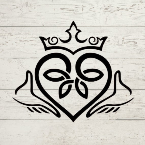 Claddagh Digital Download SVG PNG JPEG Cricut Design | Etsy