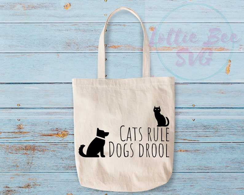 Cats Rule Dogs Drool Svg Fur Baby Svg Pet Lover Svg - Etsy