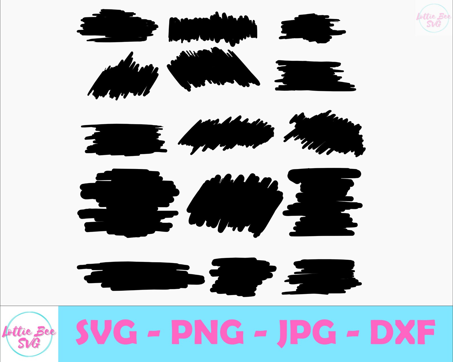 Paint Swipe Svg - Paint Stroke Svg - Acrylic Backing Svg - Bundle Svg ...