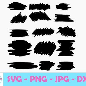 Paint Swipe Svg - Paint Stroke Svg - Acrylic Backing Svg - Bundle Svg ...