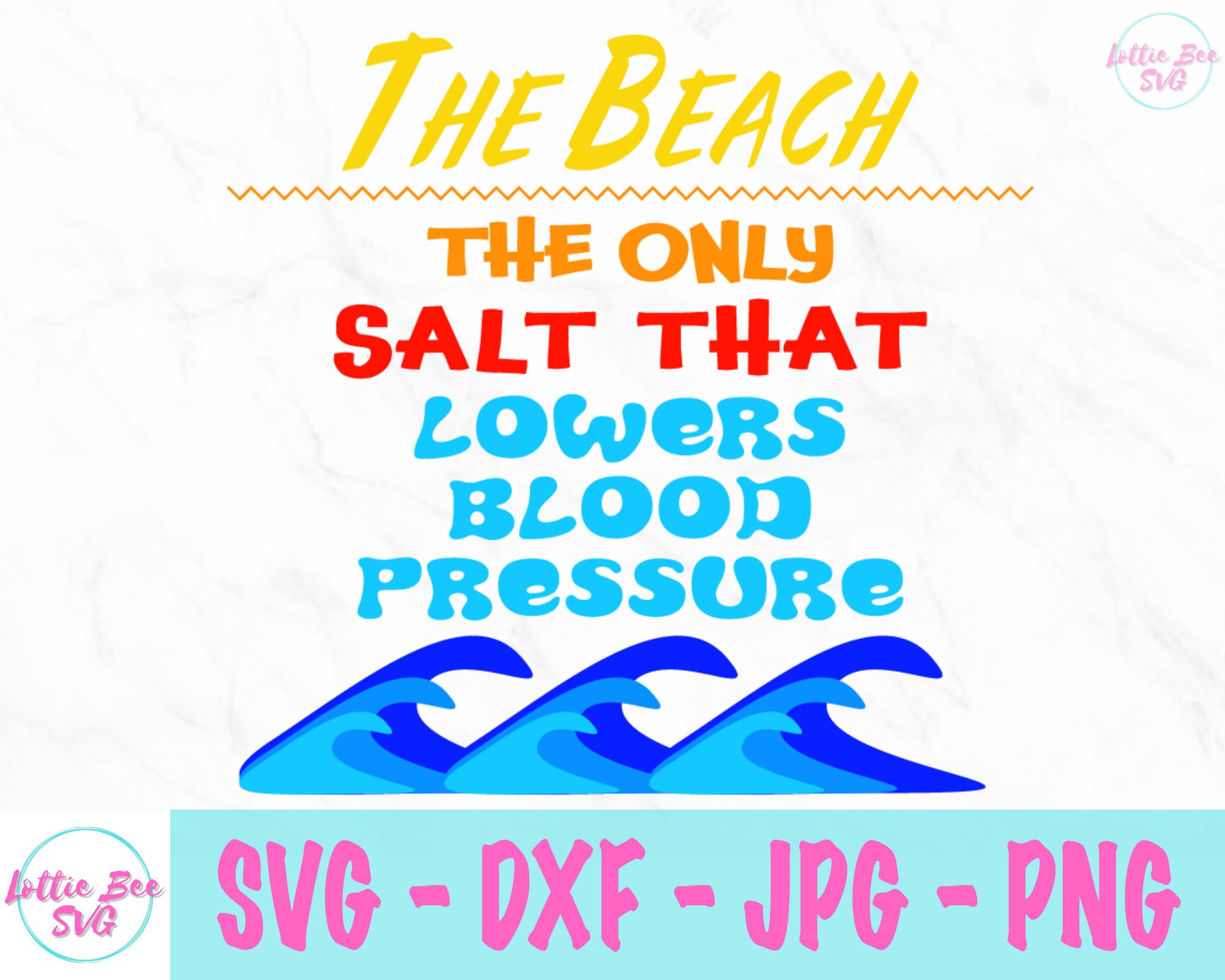 The Beach Svg Sea Svg Salt Water Svg - Etsy