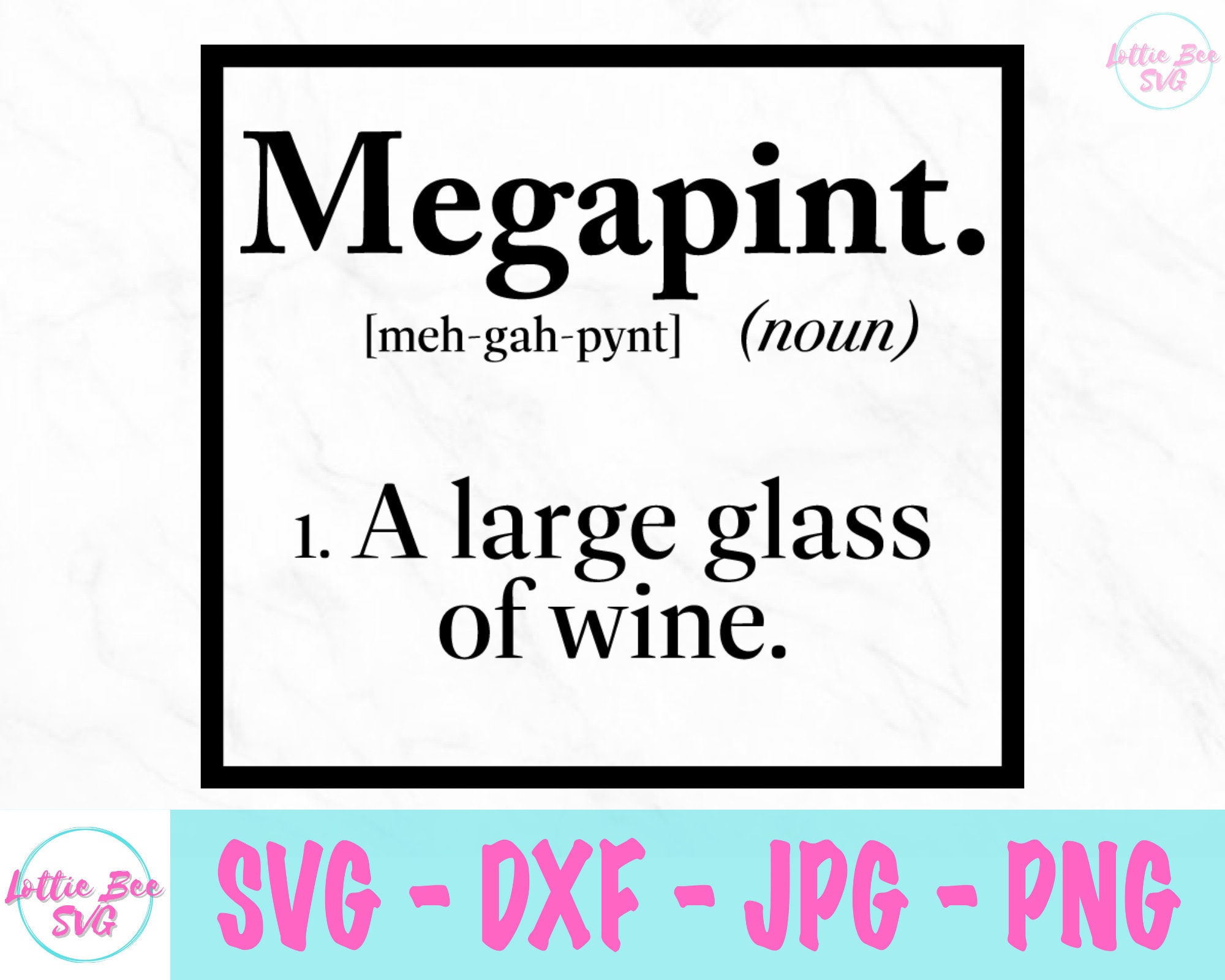 Megapint Svg - Dictionary Definition Svg - Alcohol Svg - Etsy