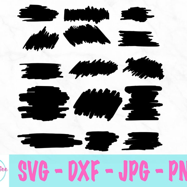 Paint Swipes Svg - Etsy