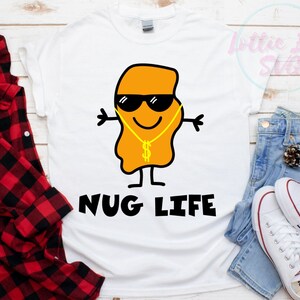 Nug Life Svg - Chicken Nuggets Svg - Cartoon Svg - Etsy