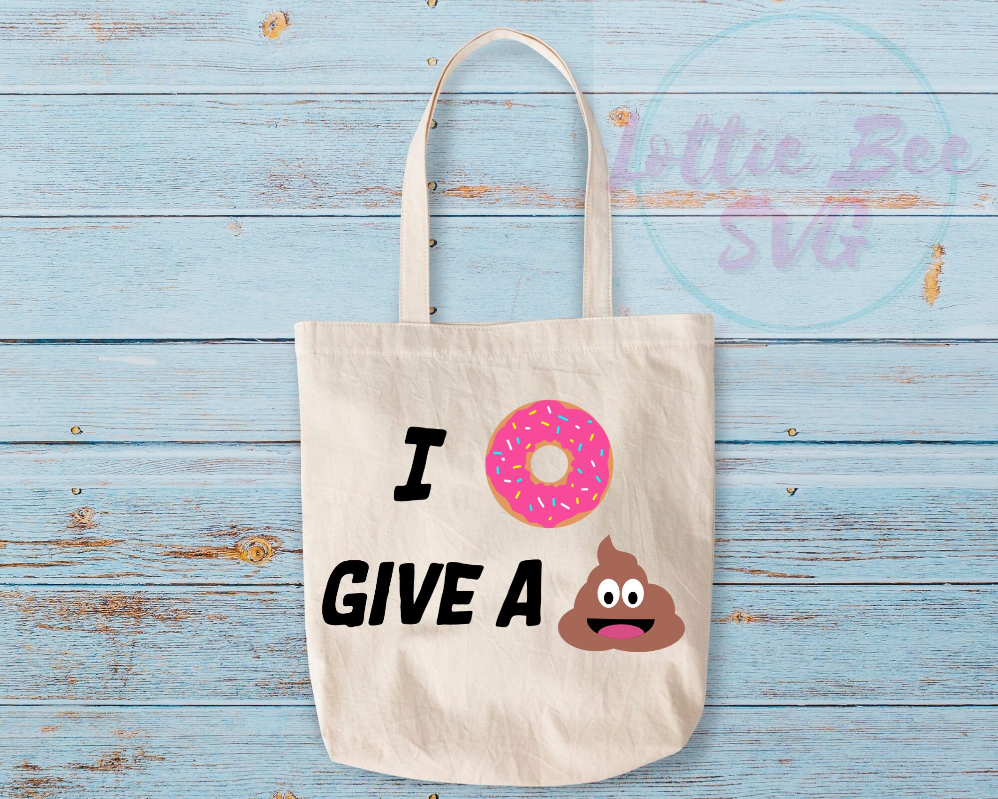 NSFW I Do Not Give A Shit Svg Donut and Poop Emoji Svg Cuss Words Svg ...