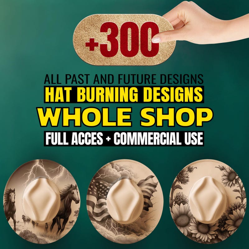 Laser Brim Hat Designs - Etsy
