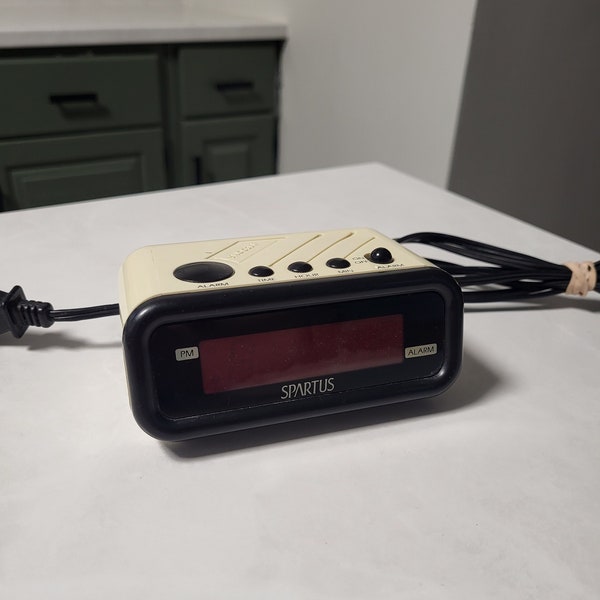 Spartus Alarm Clock - Etsy