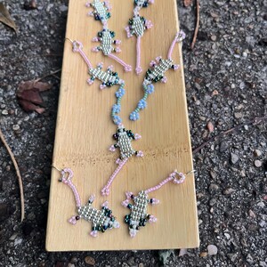 Handmade Beaded Possum Earrings - Etsy