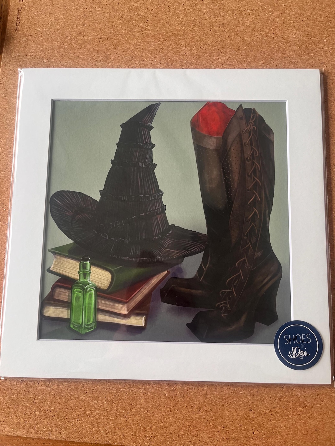 Elphaba Art Print: Limited Edition Still Life, Wicked Inspired (price ...