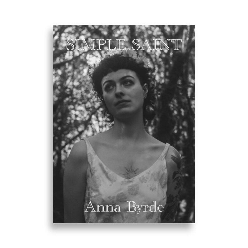 Simple Saint Album Cover Art Poster - Etsy