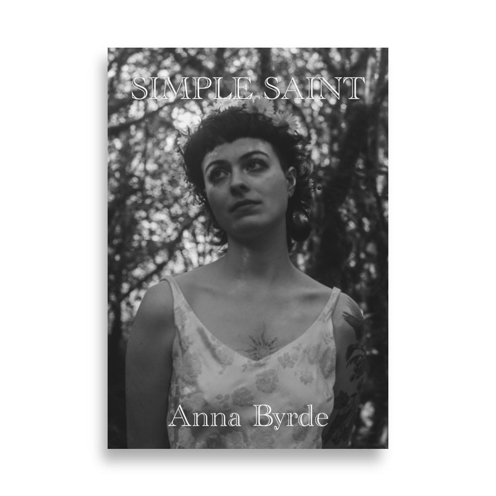 Simple Saint Album Cover Art Poster - Etsy