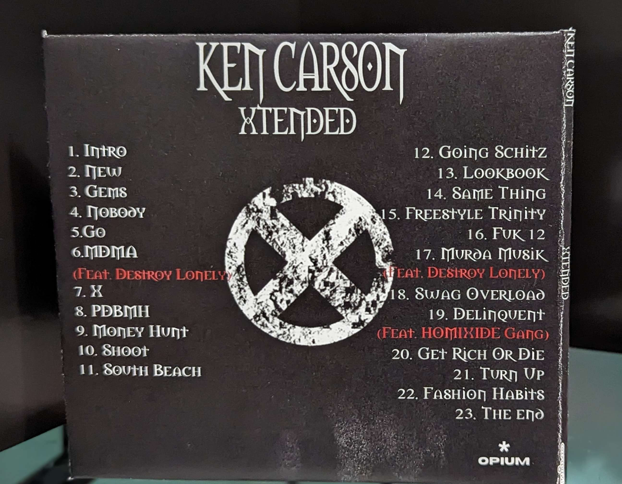 CUSTOM Ken Carson XTENDED CD - Etsy