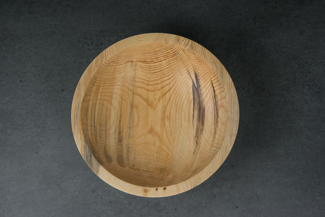 Large Lodge Pole Pine Decorative Bowl - Etsy
