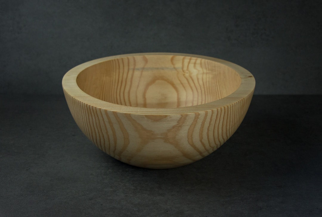 Large Lodge Pole Pine Decorative Bowl - Etsy