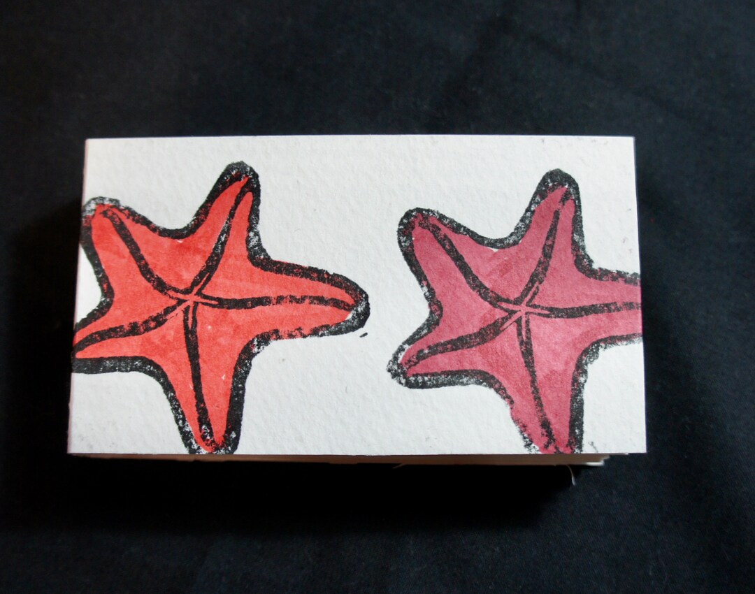 Starfish Blank Book - Etsy