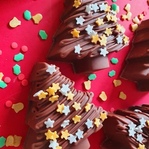Individual Biscoff Filled Christmas Chocolate Tree - Etsy