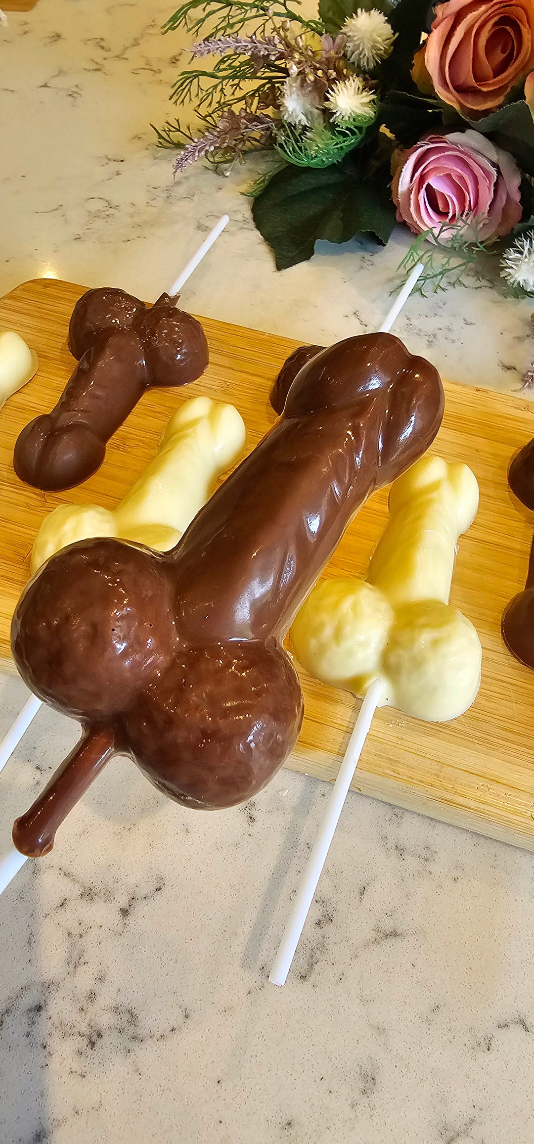 Large Thick Chocolate Willy – Funny Hen Do Party Favour, Adult Gift ...