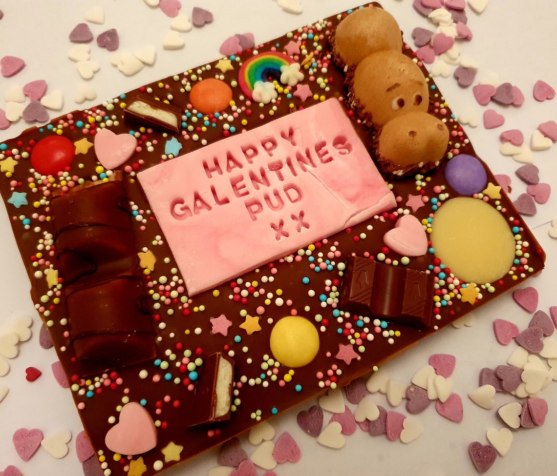 Personalised Chocolate Slab Birthday Thank You Gift - Etsy UK