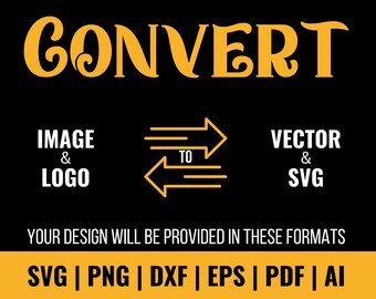 Vector Logo Conversion - Etsy