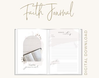 Digital Prayer Journal, Digital Bible Journal, Faith Planner, Goodnotes ...