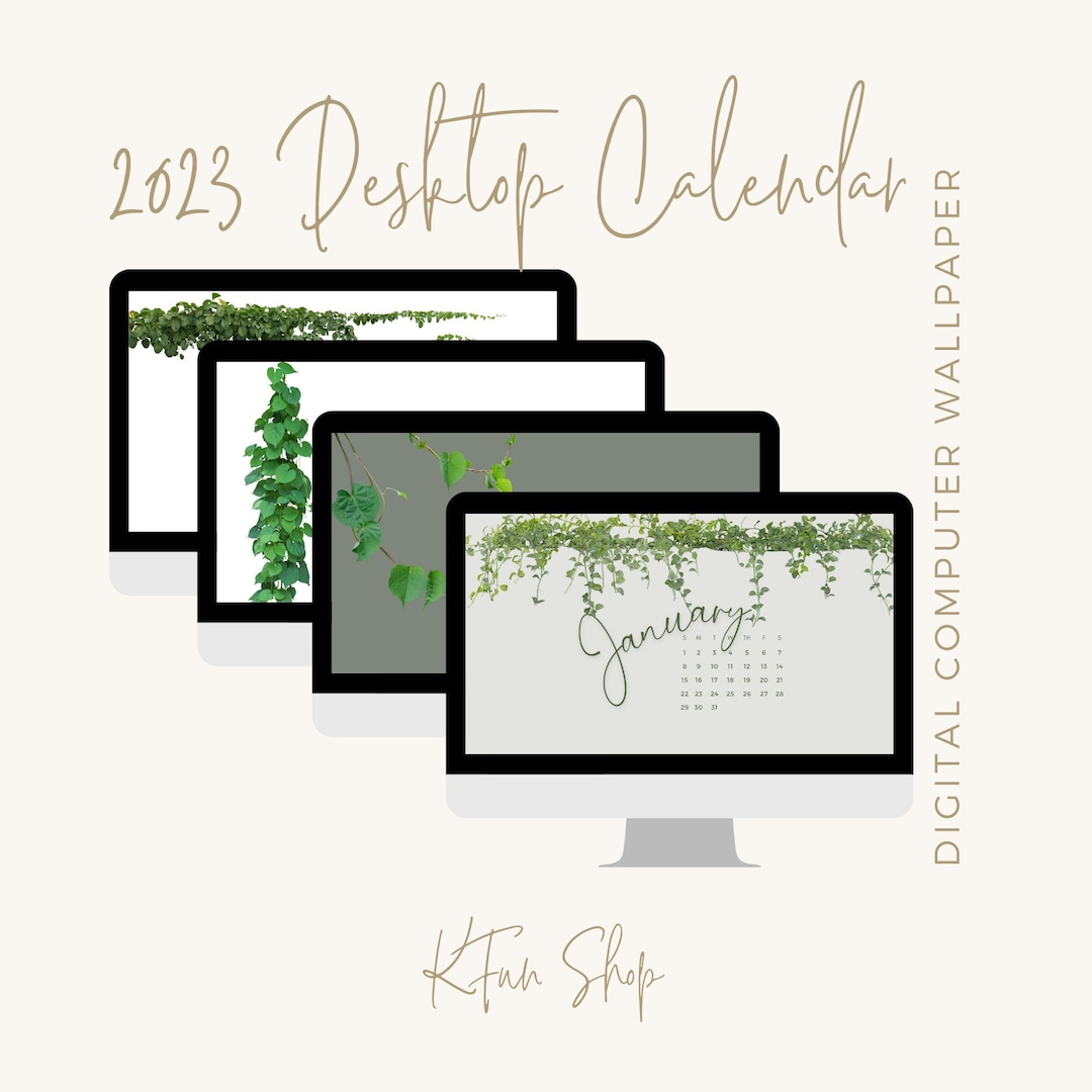 2023 Desktop Plant Wallpapers - Etsy