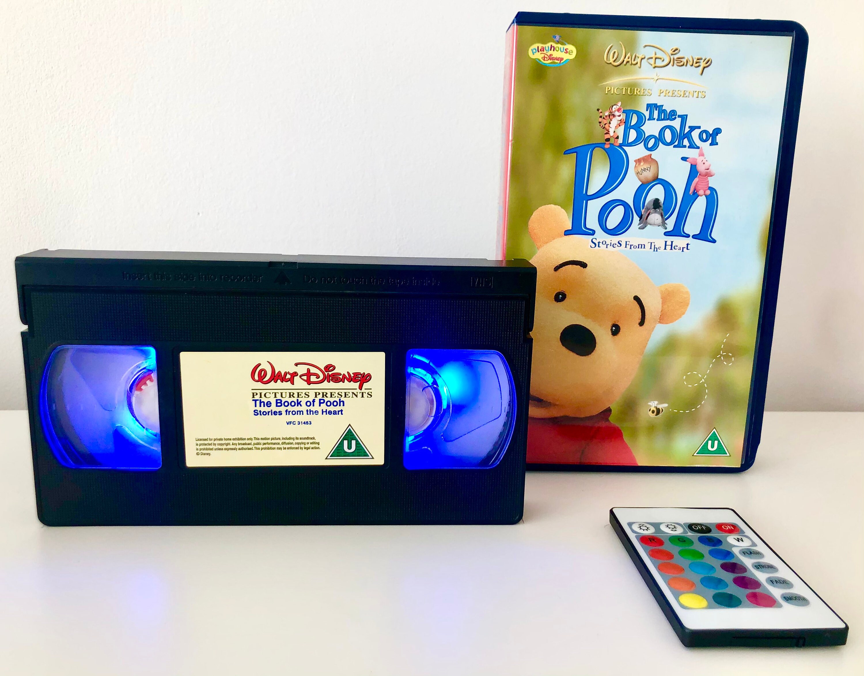 Disney Winnie the Pooh the Book of Pooh VHS Video Tape Colour Changing ...