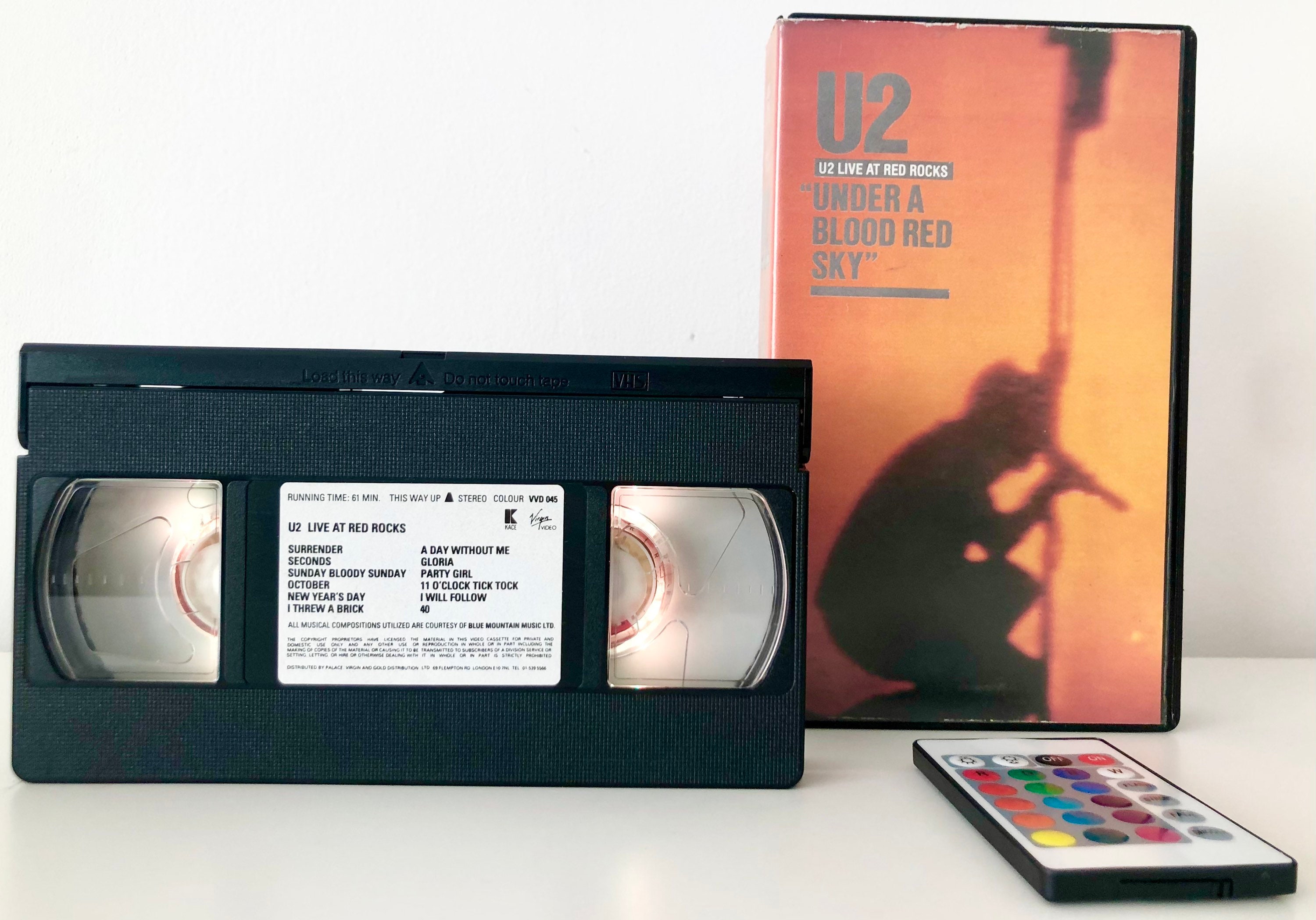 Red Silver Edition Vhs Tape