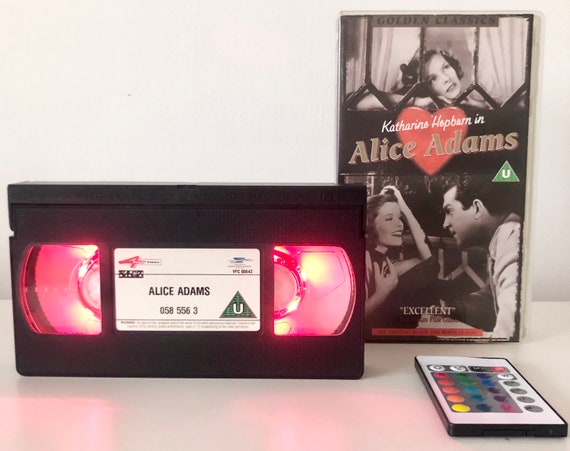 Alice Adams VHS Video Tape Colour Changing USB Retro Light | Etsy