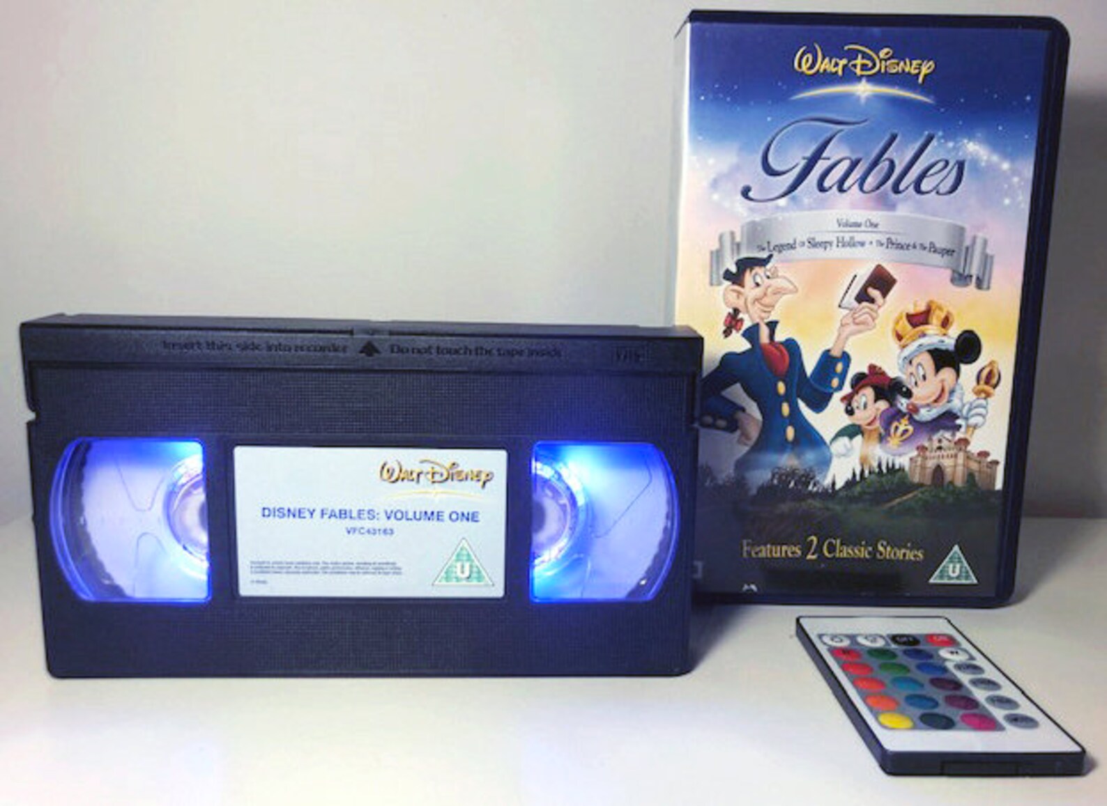 Disney Fables Volume One VHS Video Tape Colour Changing Retro - Etsy
