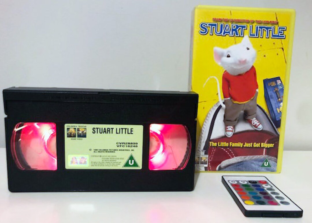 Stuart Little VHS Video Tape Colour Changing Retro USB Light - Etsy