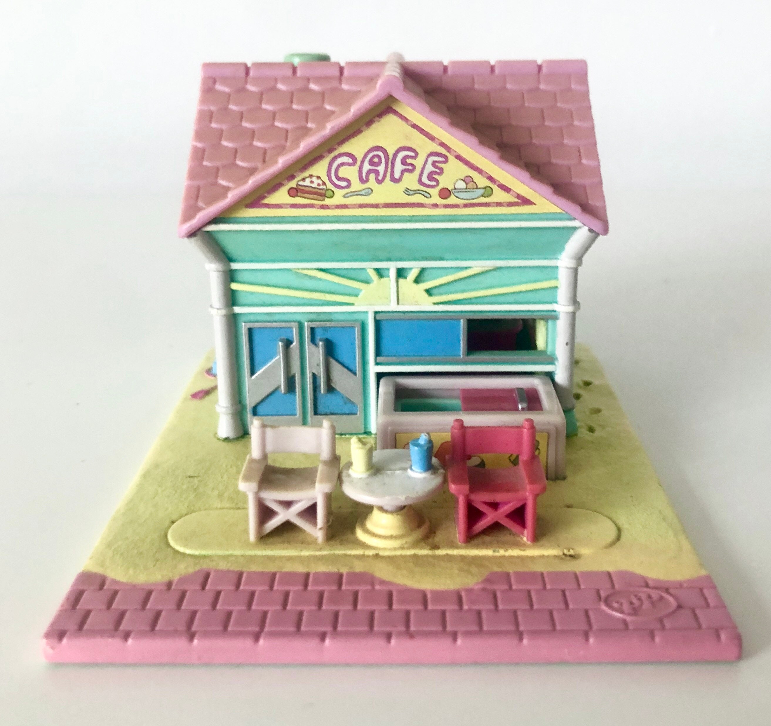 Vintage 1993 Polly Pocket Beach Cafe Playset - Etsy