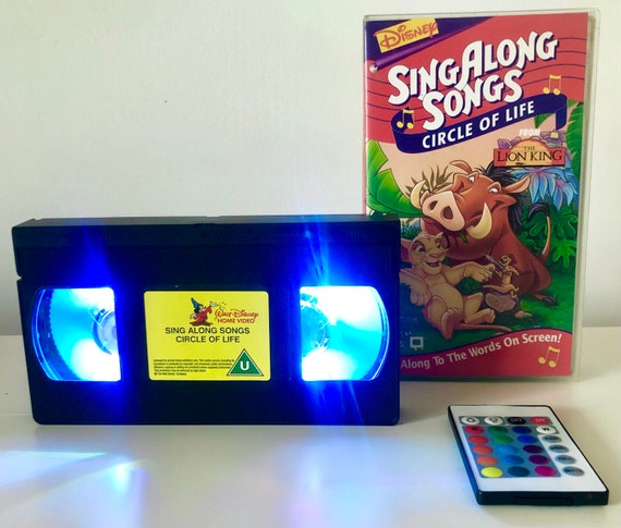 Disney Sing Along Songs Circle of Life Retro VHS Video Tape - Etsy Hong ...