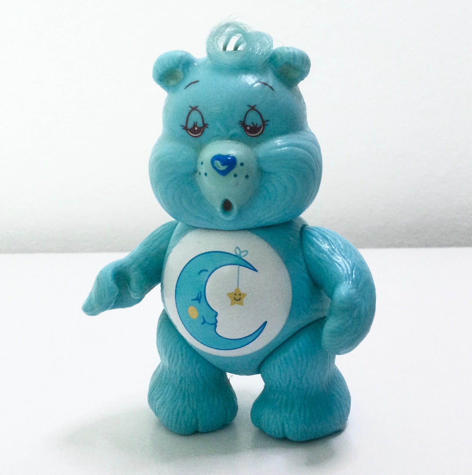 Vintage 1983 Care Bears Bedtime Bear Poseable Figure Toy Etsy