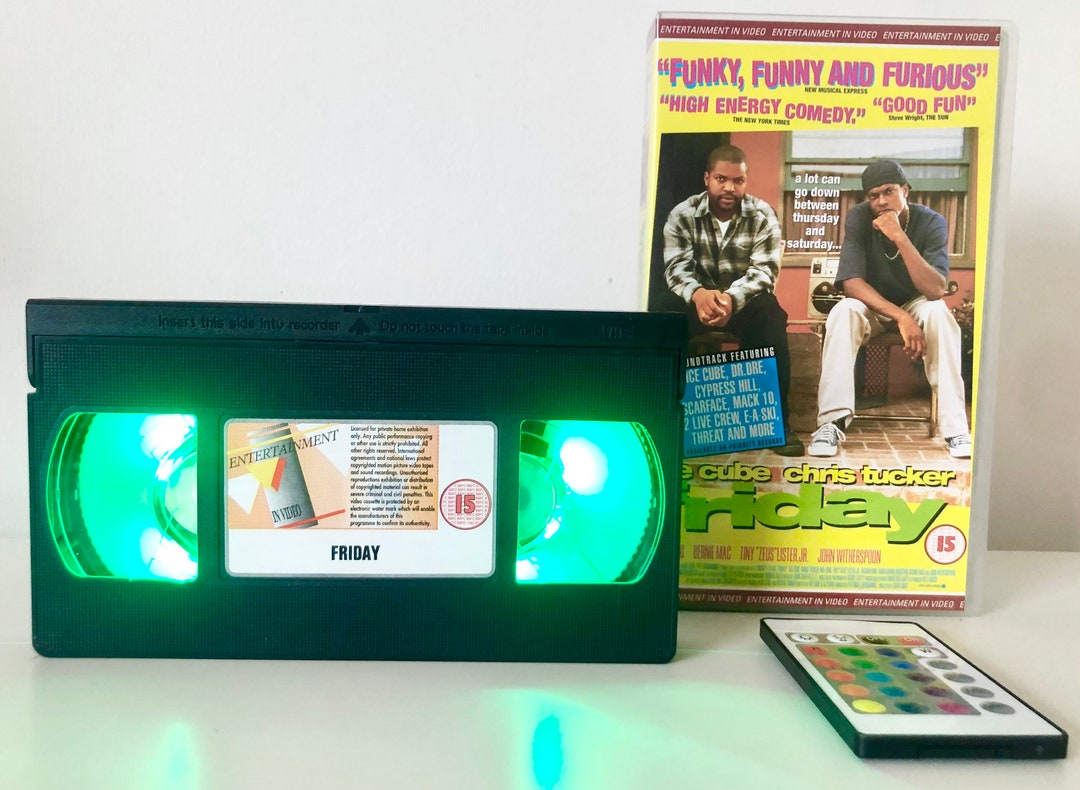 Friday VHS Video Tape Colour Changing Retro USB Light - Etsy