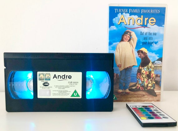 Andre Retro VHS Video Tape Colour Changing USB Light - Etsy UK