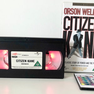 Citizen Kane VHS Video Tape Colour Changing Retro USB Light - Etsy UK