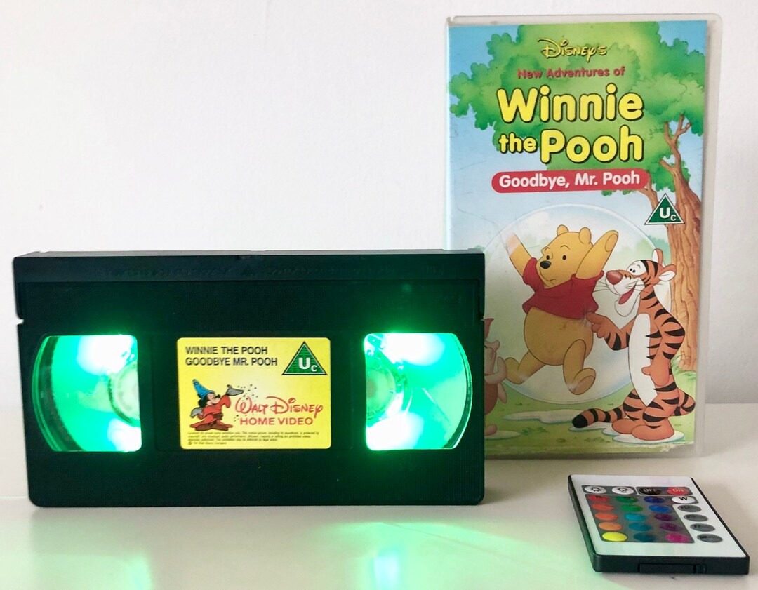 Disney Winnie the Pooh Goodbye Mr. Pooh VHS Video Tape Colour - Etsy