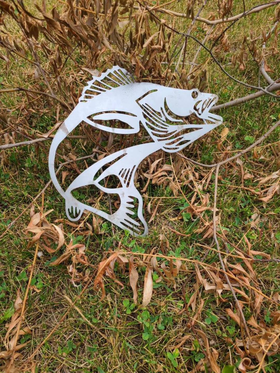 Walleye Sign Right Facing - Etsy