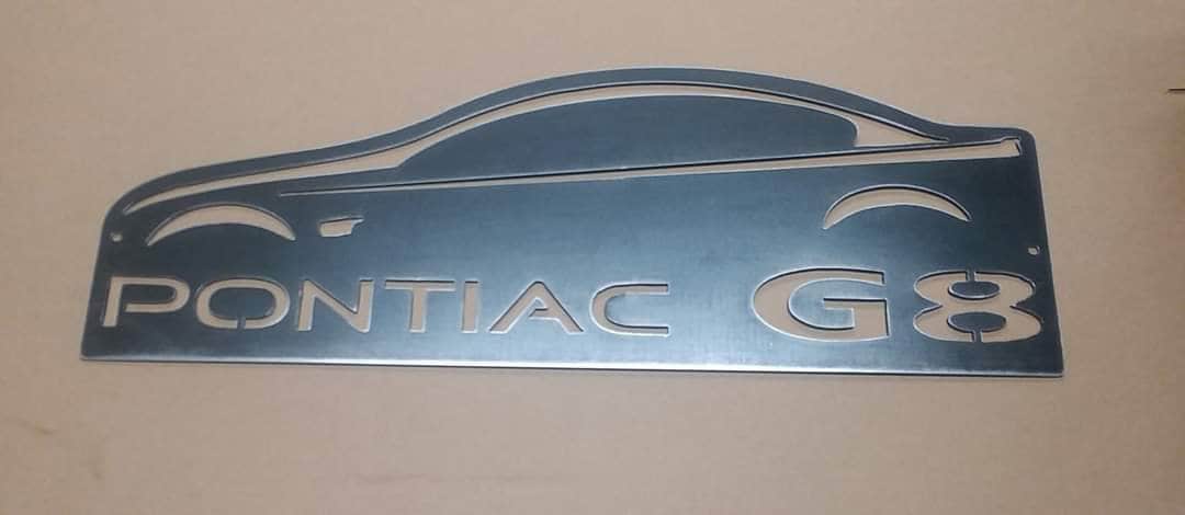 Pontiac G8 Garage Sign - Etsy