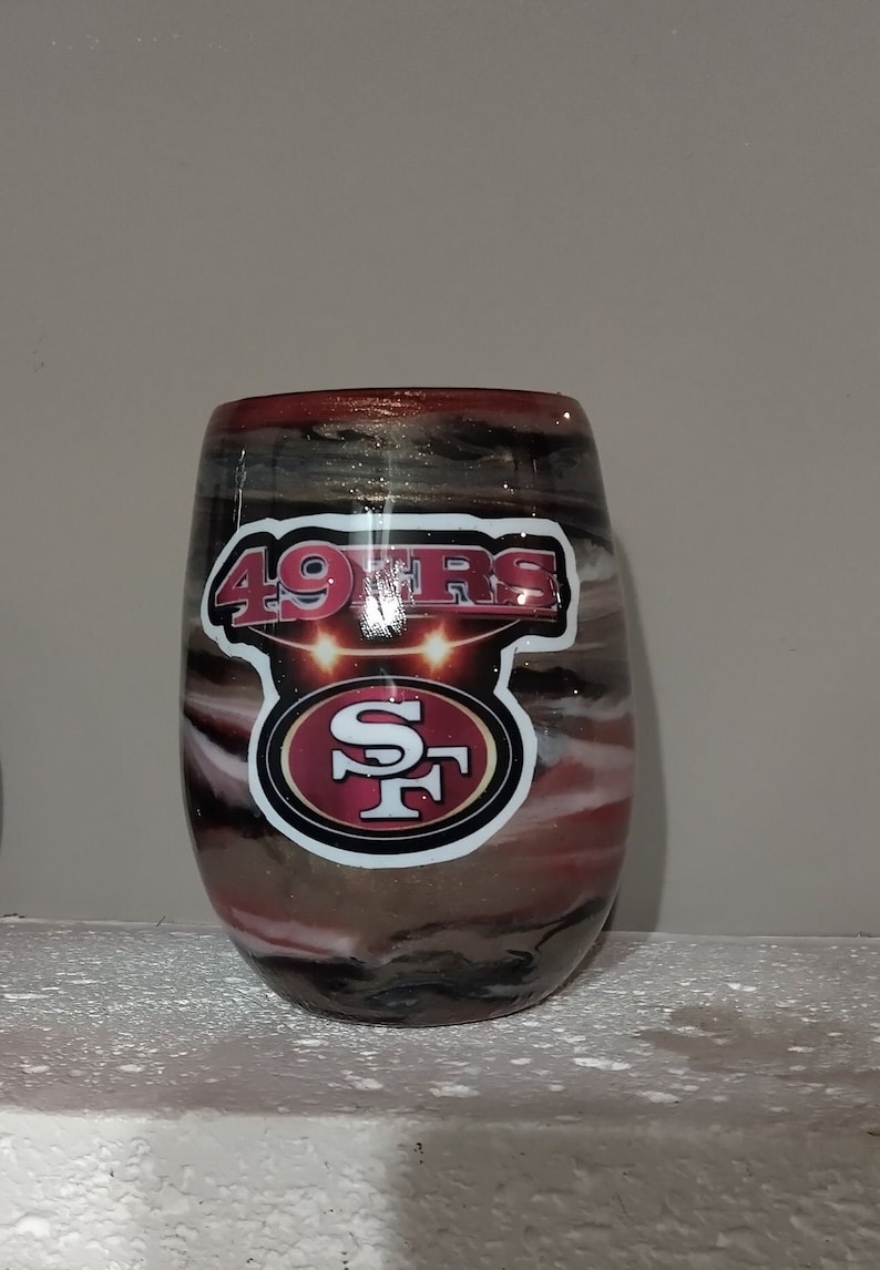 49ers Tumbler, Mug & Glass Set: Stainless Steel, Stoneware - Etsy