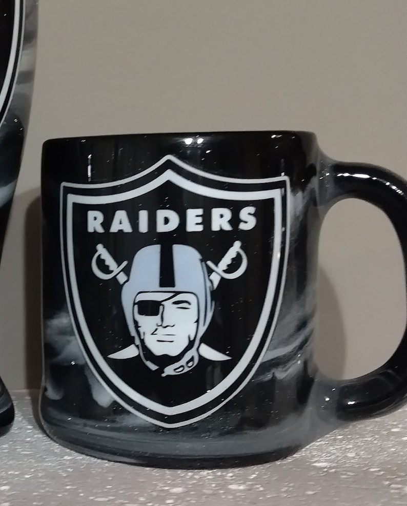 Raider's Collection: Stainless Steel Tumbler & Stoneware Mug Set - Etsy