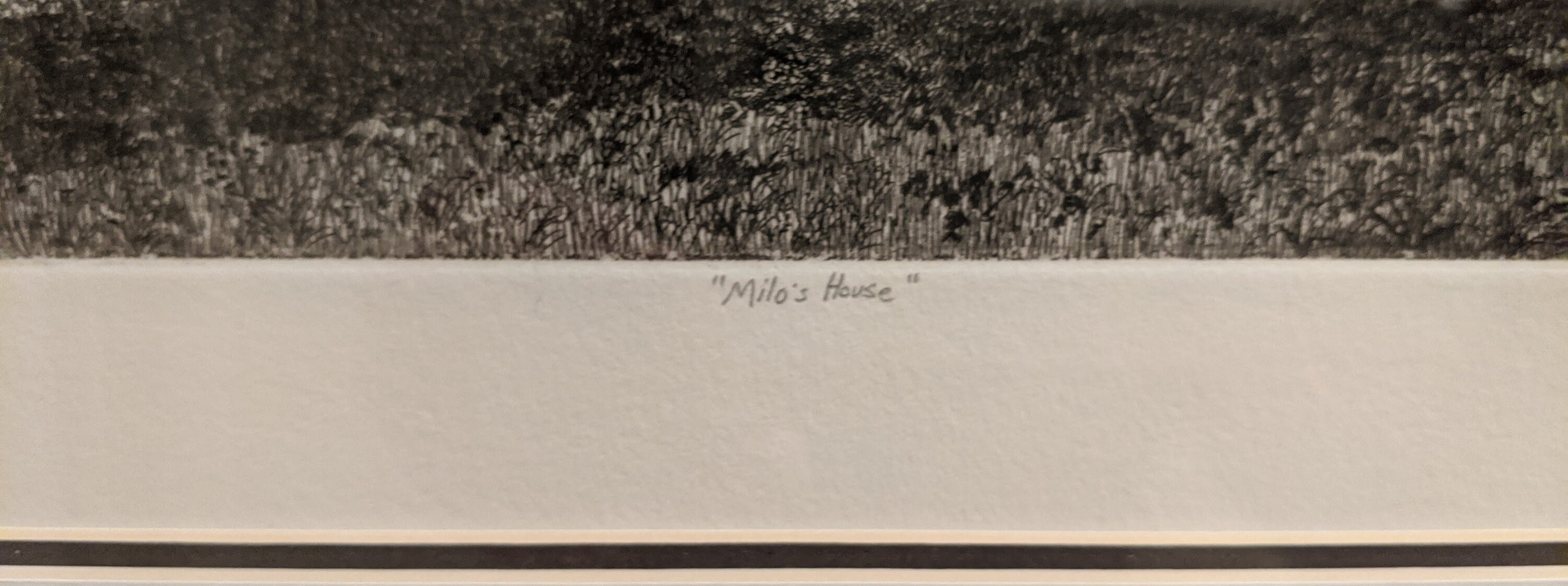 Steven Kozar Etching "milo's House" 1990, Pencil Signed - Etsy