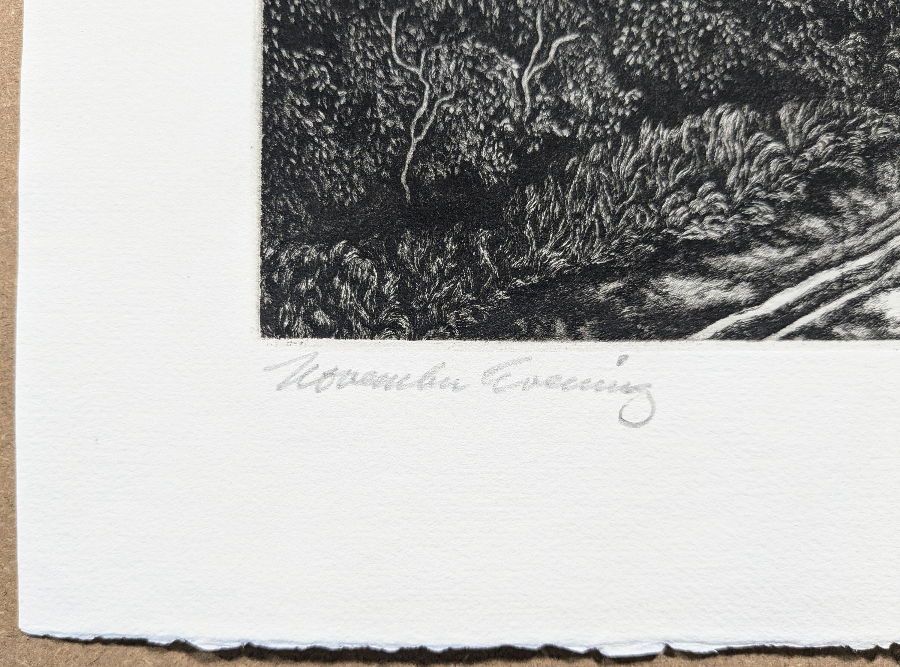 Jackson Lee Nesbitt Etching "november Evening" 1946, Signed - Etsy