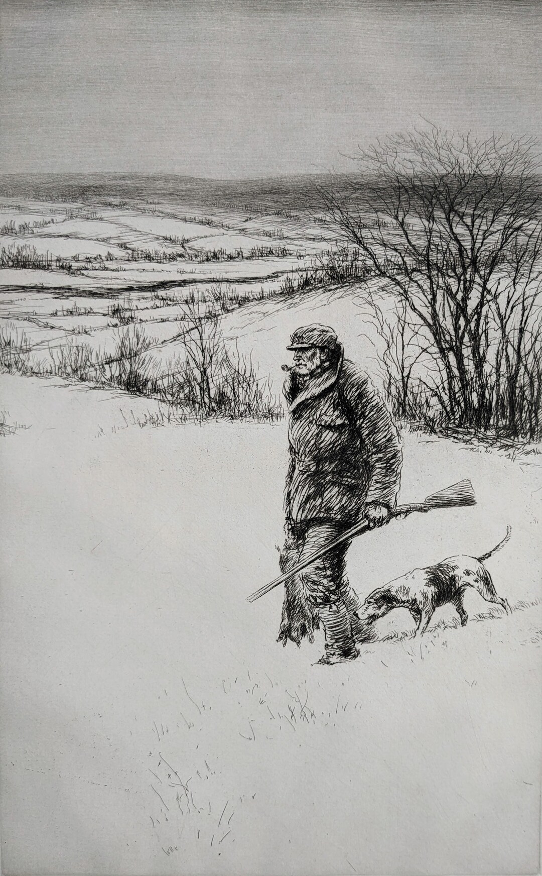 Kerr Eby Etching "goin' Home" 1928, Signed - Etsy