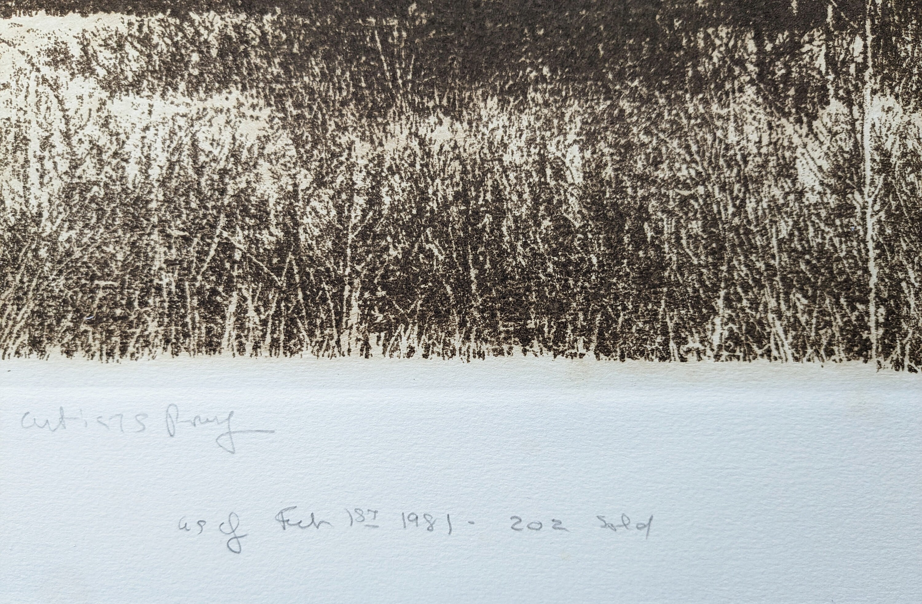 Herbert L. Fink Etching "oaks and Hickories" 1980, Signed - Etsy