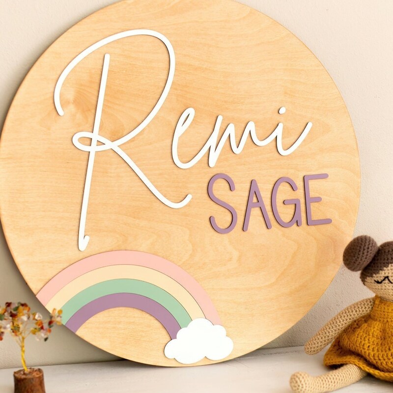 Rainbow Girls Room - Etsy