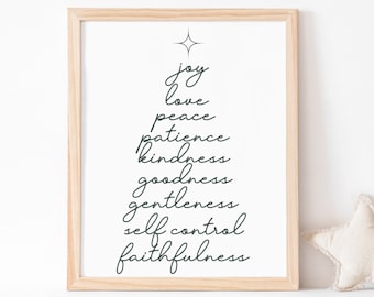 Fruits of the Spirit Bible Activity Thanksgiving (Instant Download) - Etsy