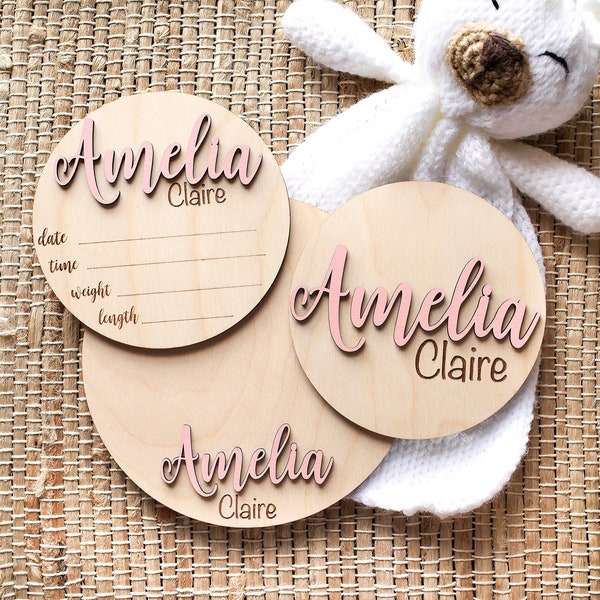 Baby Name Sign - Etsy